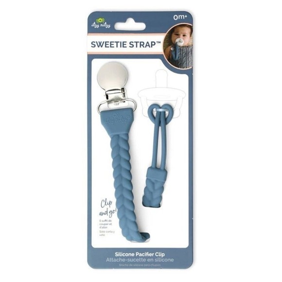 Itzy Ritzy | Other | Itzy Ritzy Blue Sweetie Pacifier Strap | Poshmark